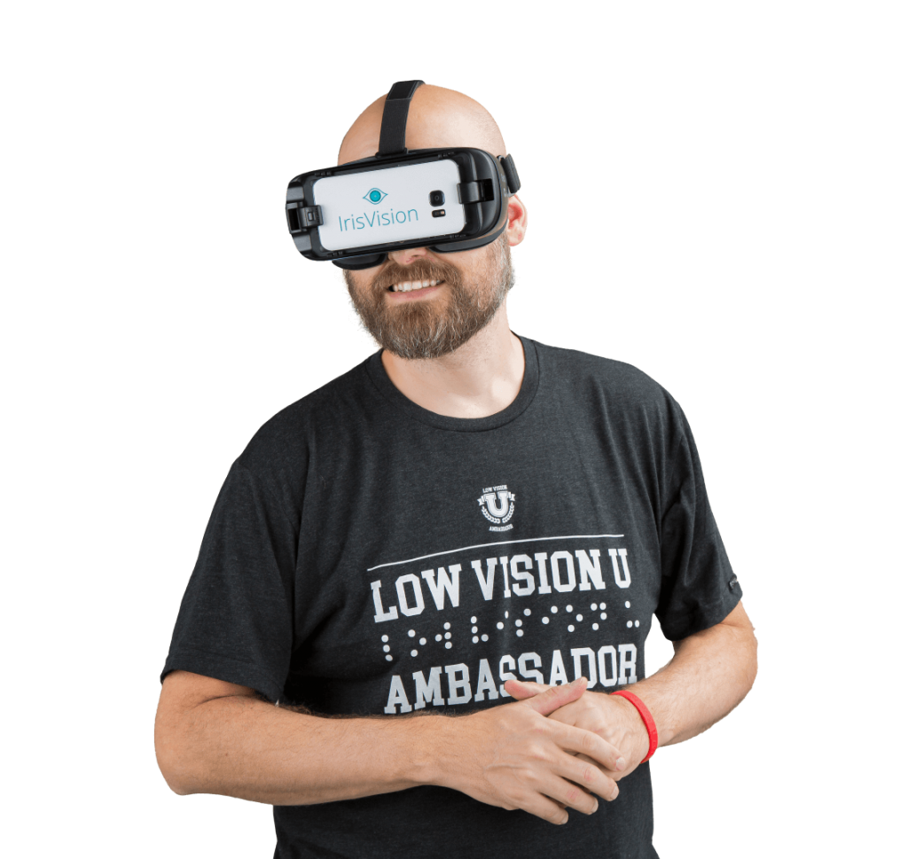 IrisVision-Sam-Blind-Life | Low Vision Specialists