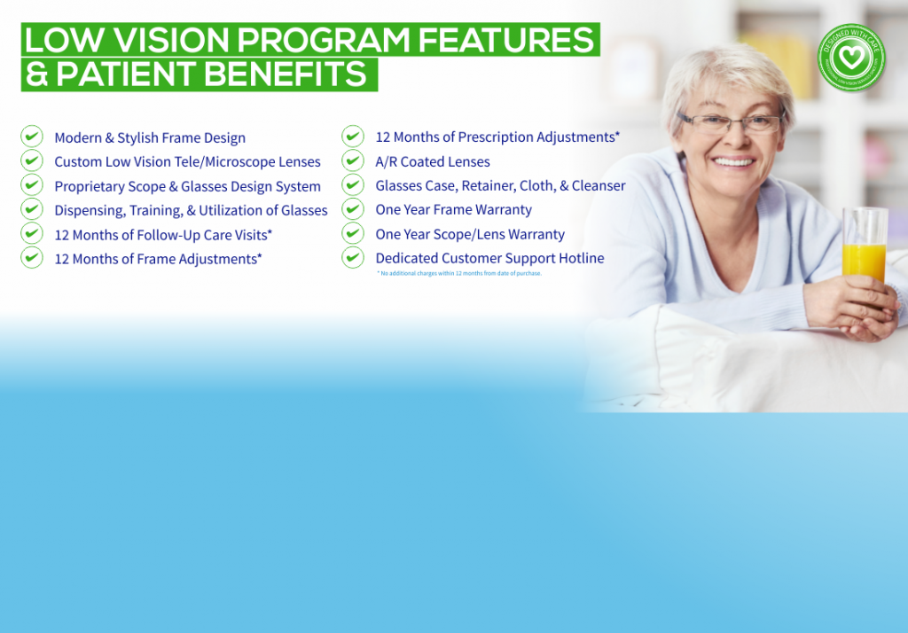 Patient Benefits | Low Vision Specialists